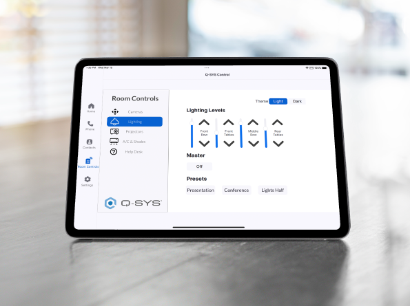 Q-SYS - Cloud-manageable Audio, Video and Control