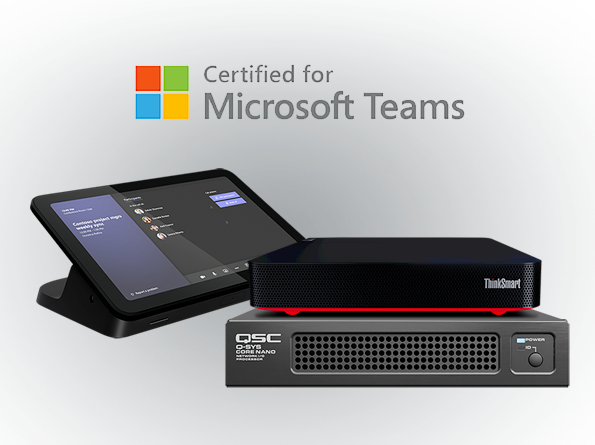 Q-SYS - Cloud-manageable Audio, Video and Control