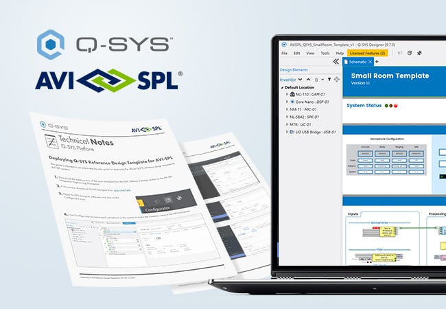 Q-SYS / AVI-SPL Reference Designs: Live Kickoff Event