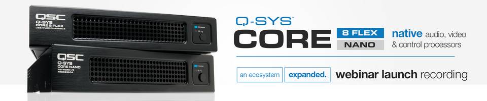 qsys-teaser-launch - Systems - QSC