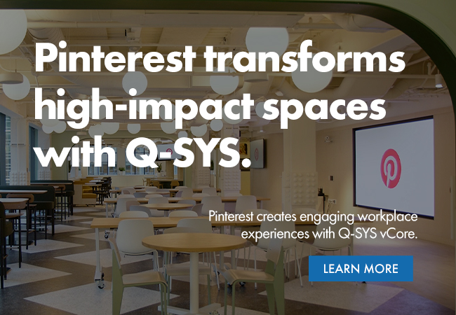 Q-SYS - Cloud-manageable Audio, Video and Control