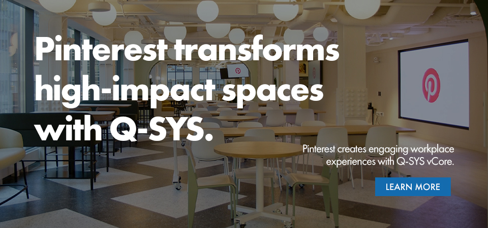 Q-SYS - Cloud-manageable Audio, Video and Control