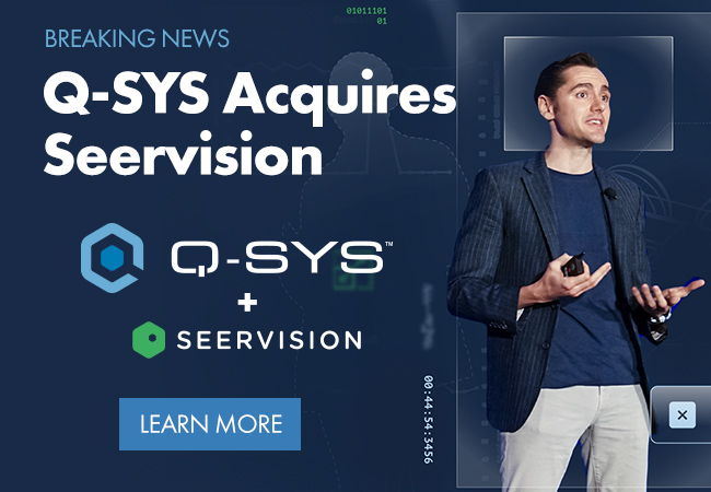 Q-SYS - Cloud-manageable Audio, Video and Control