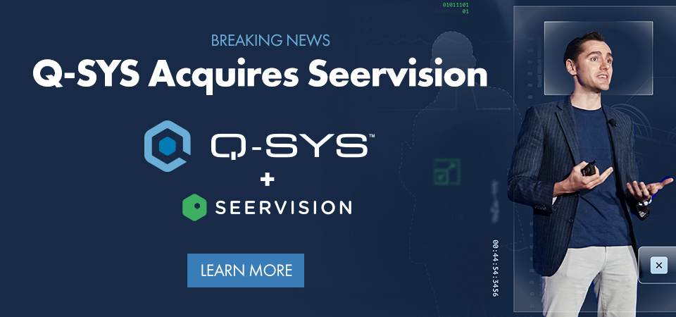 Q-SYS - Cloud-manageable Audio, Video and Control