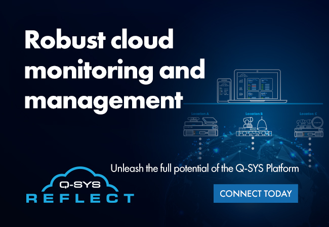 Q-SYS - Cloud-manageable Audio, Video and Control