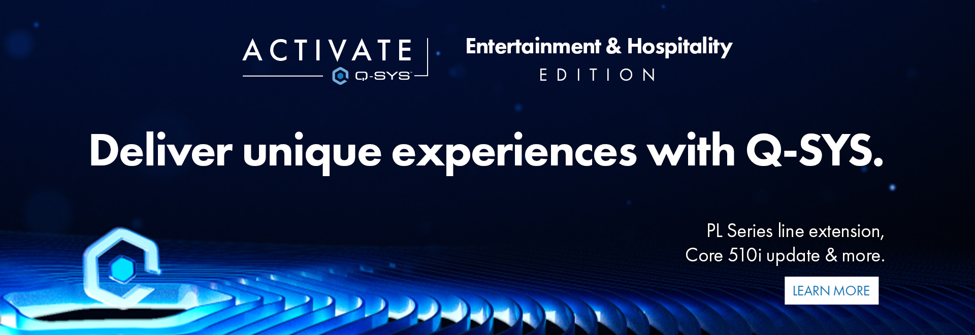 Q-SYS - Cloud-manageable Audio, Video and Control