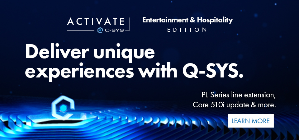 Q-SYS - Cloud-manageable Audio, Video and Control