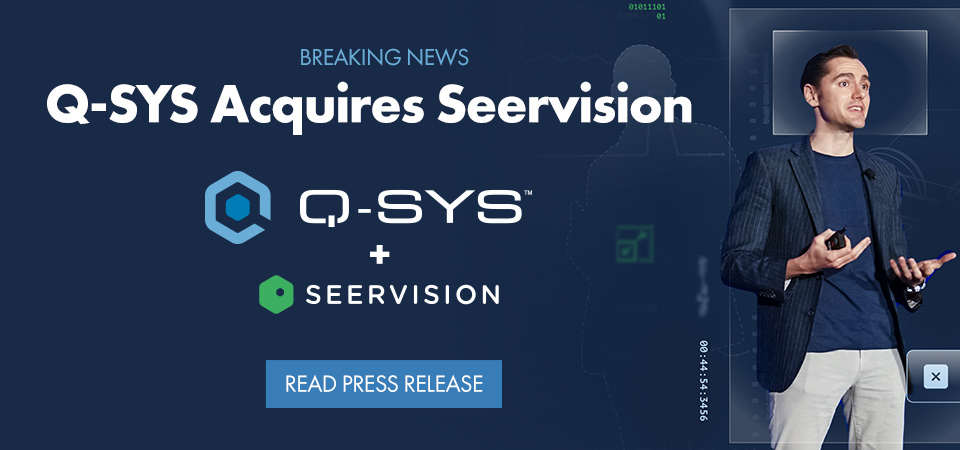 Q-SYS - Cloud-manageable Audio, Video and Control