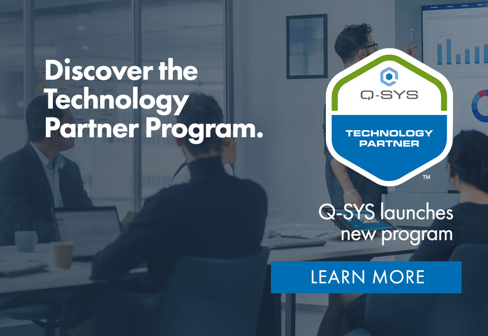 Q-SYS - Cloud Managed Audio, Video and Control