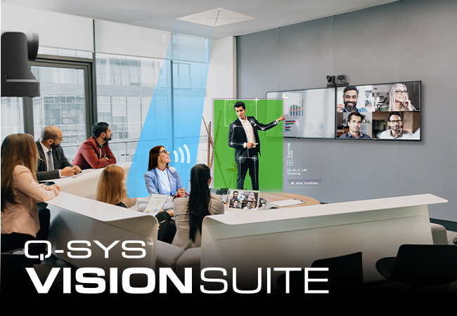 Q-SYS VisionSuite - Integración en salas de conferencias - Productos ...