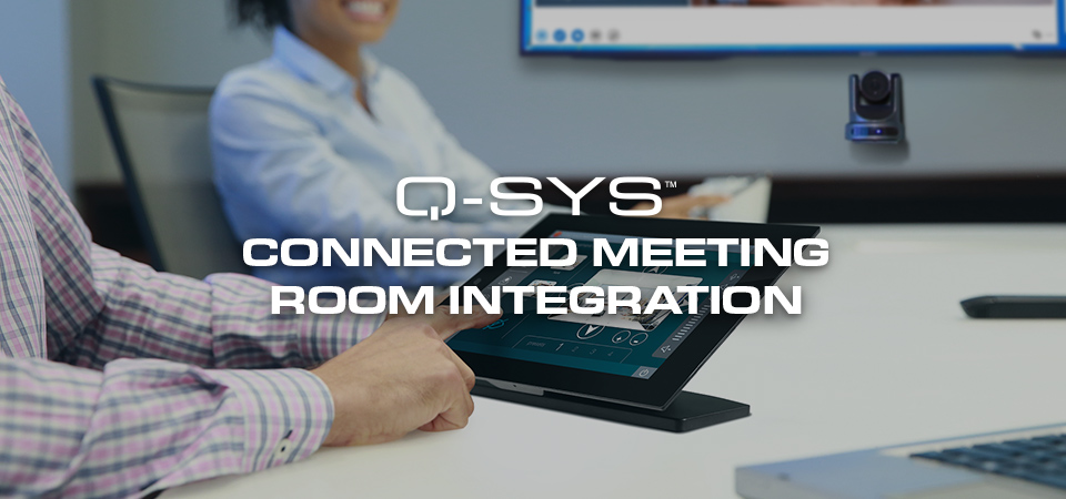 Q-SYS Web Conferencing Integration | QSC Q-SYS™ Platform